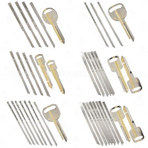 AccuReader Auto Set of 6 Lock Decoders | Transponder Island Inc.